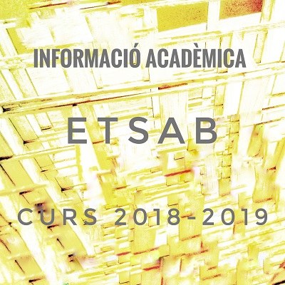 ETSAB Barcelona School of Architecture — UPC. Universitat Politècnica ...