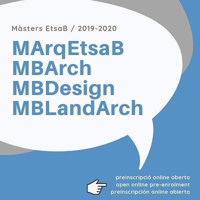 ETSAB Escuela Técnica Superior de Arquitectura de Barcelona — UPC ...