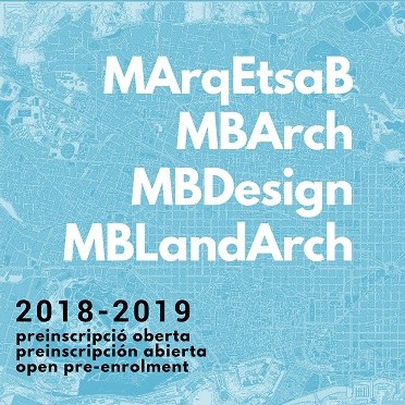 ETSAB Barcelona School of Architecture — UPC. Universitat Politècnica ...